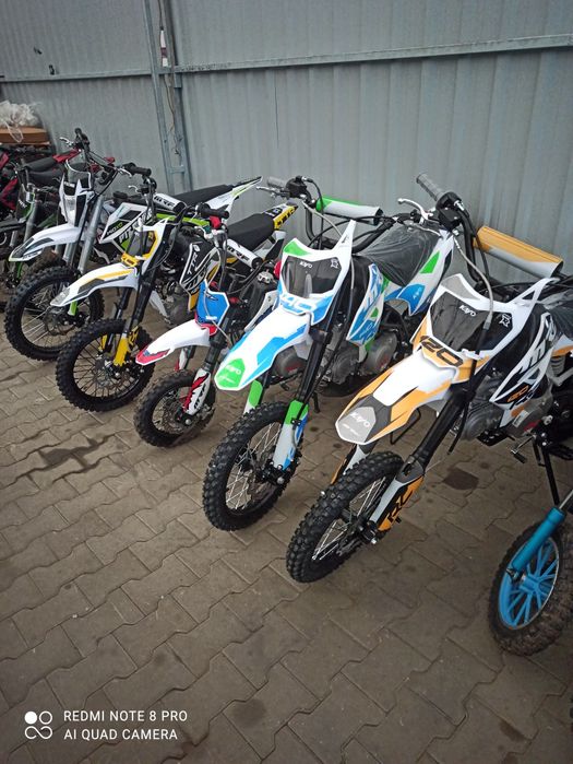 PROMOCJA 2025 r NOWE MRF cross 140 RC lub 120 i 80 elektryczne pitgang ...