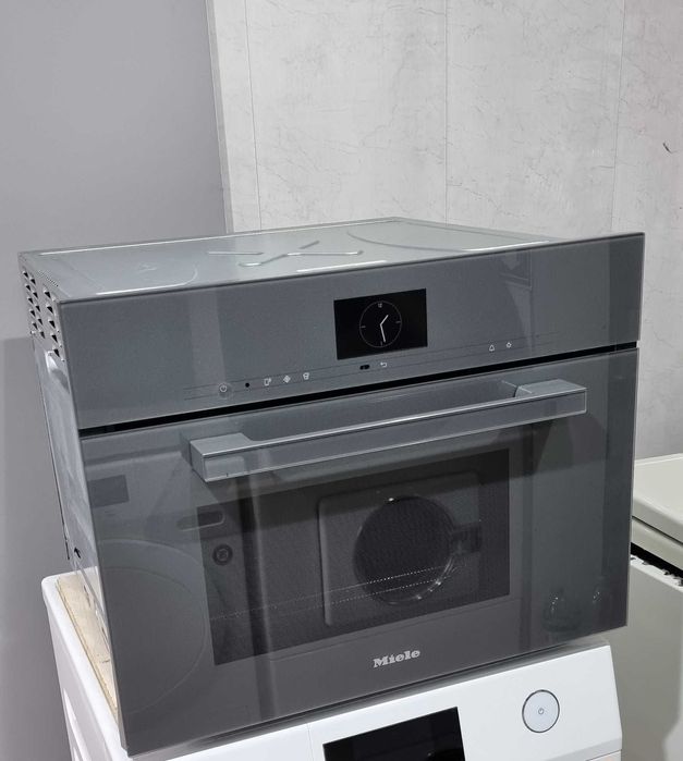 Urządzenie do gotowania na parze z kuchnią mikrofalową Miele DGM 7640 ...