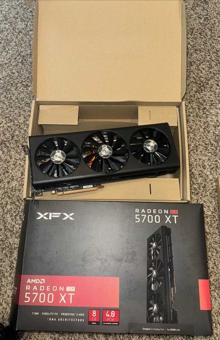 AMD Radeon RX 5700XT 8GB Відеокарта !: 6 200 грн. - Комплектуючі та аксесуари Кривий Ріг на Olx