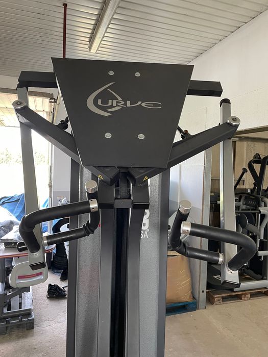 Precor USA Lat Pulldown c Curve dual maszyna na plecy grzbiet Zamość ...