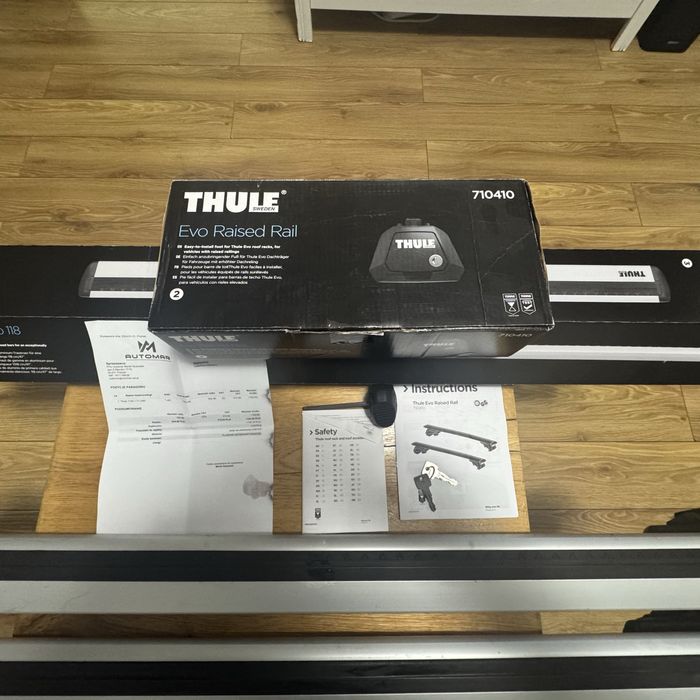 Belki dachowe Thule WingBar Evo 118+ stopy 710410 Przyborki • OLX.pl