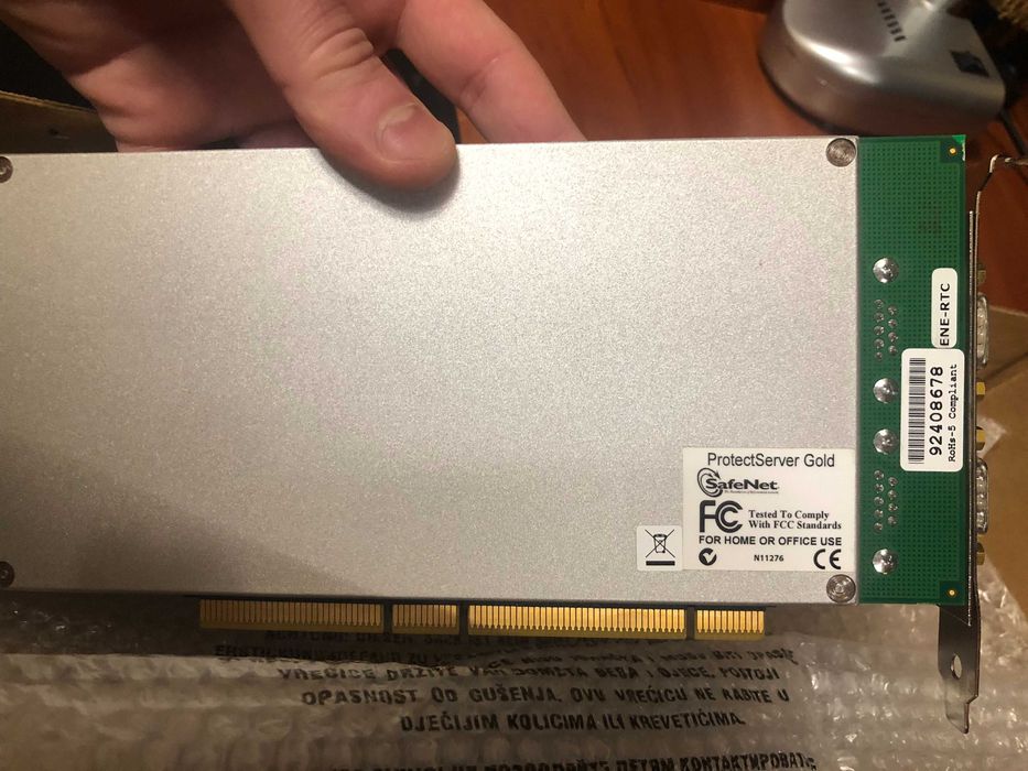 Safenet ProtectServer Gold Cryptographic Module Security Adapter: 1 250 ...