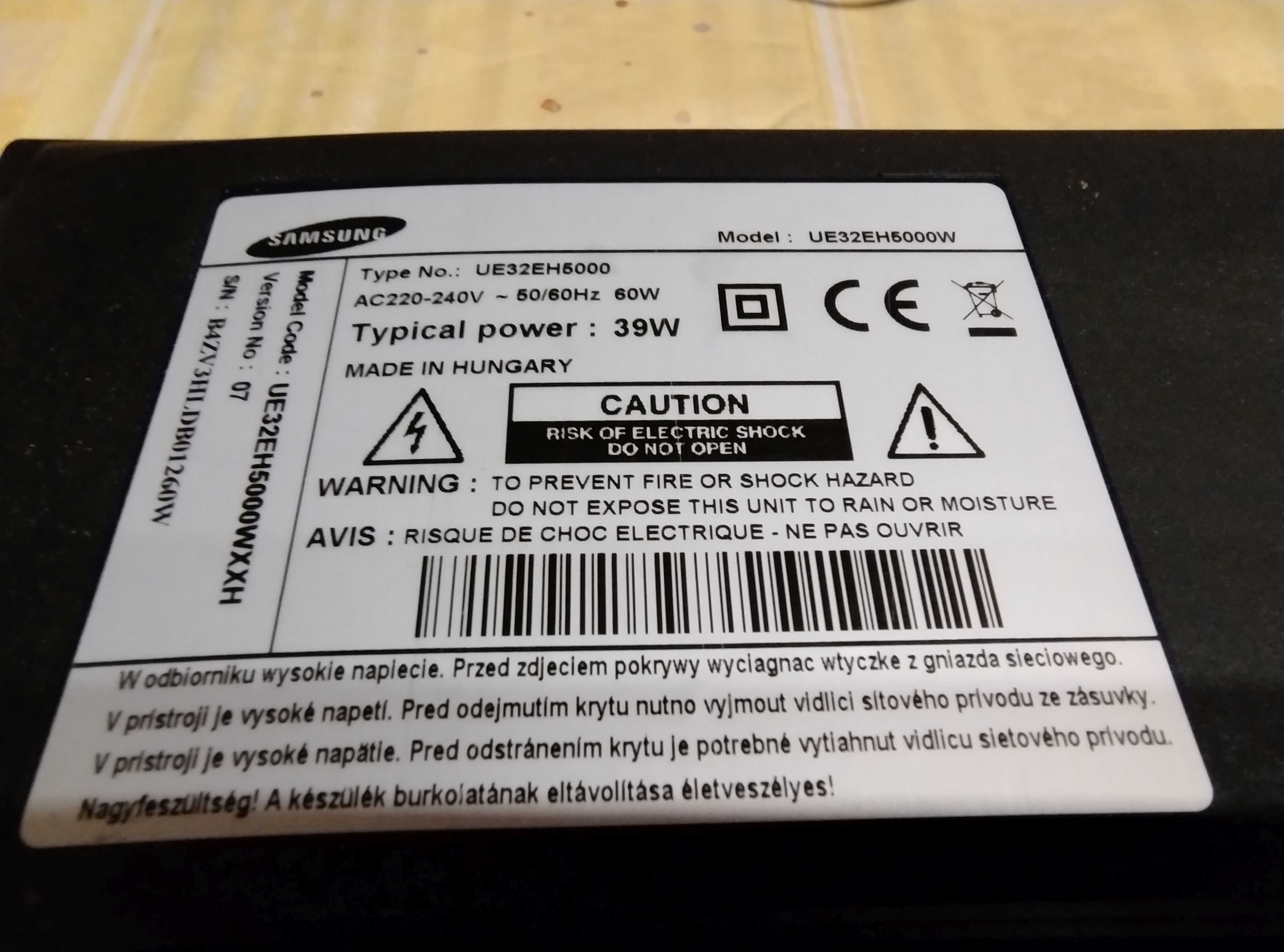Telewizor Samsung 32'' UE32EH5000 Strzyżowice • OLX.pl