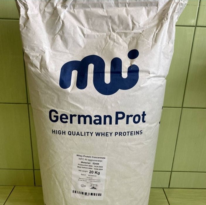 Мегаякісний Протеїн Ізолят German Prot 9000. Від 1кг: 420 грн ...