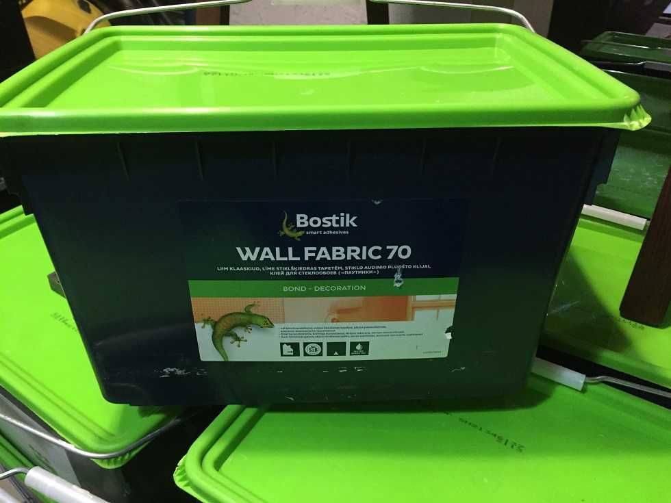 Klej do tapet wiadra 15l Bostik Wall Fabric 70 Chojnice • OLX.pl