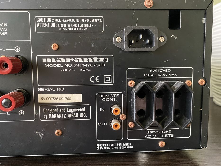 Усилитель Marantz PM-78: 12 000 грн. - Підсилювачі / ресивери Київ на Olx