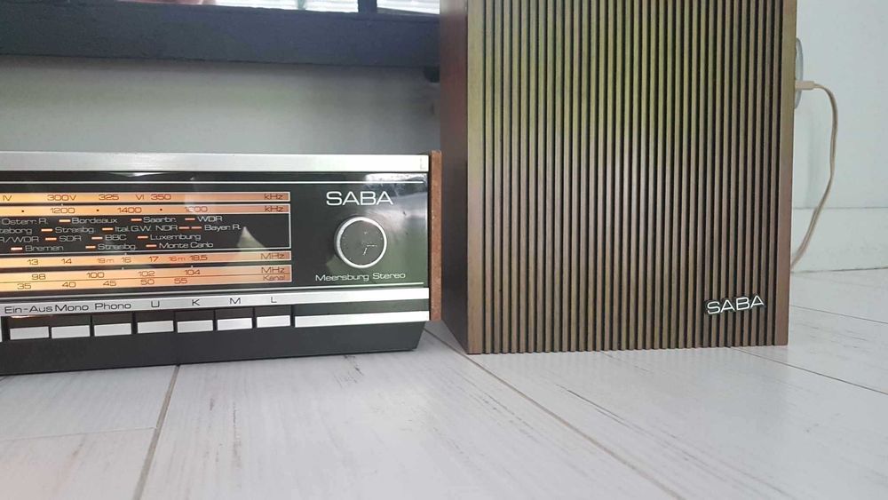 Amplituner SABA Meersburg Stereo Automatic H + Kolumny SABA - Vintage ...