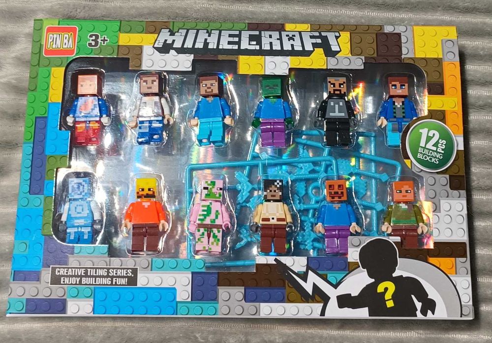 Minecraft 12 sztuk figurek z bajki Piaseczno • OLX.pl