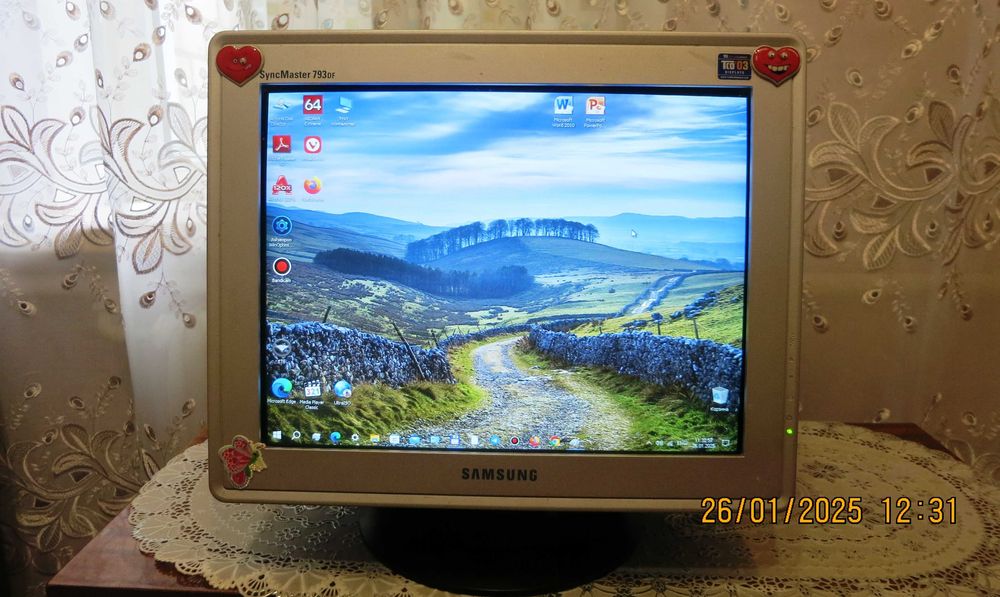 Ретро CRT монитор 17” Samsung SyncMaster 793DF W: 850 грн. - Монітори ...