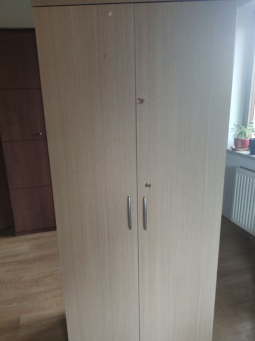 Szafa z półkami bezowa Nowy Dwór Mazowiecki • OLX.pl