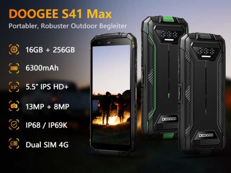 Doogee S41 Max 6GB/256GB IP69K 1.6GHz Miranda do Corvo • OLX.pt