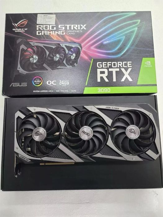 Asus Rog Strix 3090 OC: 35 000 грн. - Комплектуючі та аксесуари Бровари на Olx