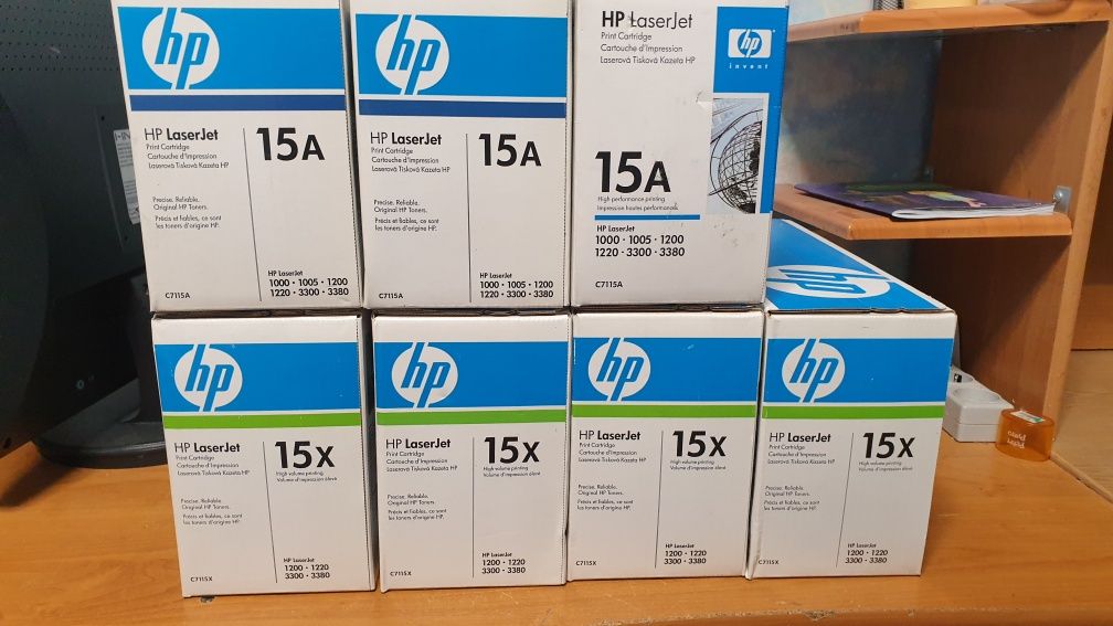 Картридж HP 15A, HP 15X (C7115A, C7115X): 495 грн. - Витратні матеріали ...
