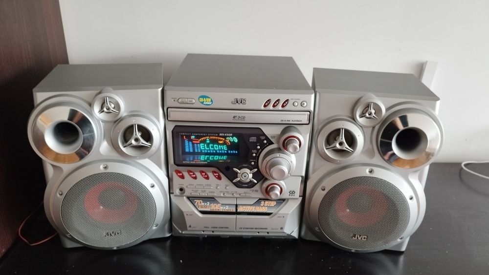 Wieża JVC MX-K50R Kleszczewo • OLX.pl