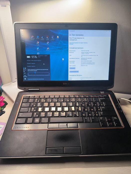 Ноутбук DELL Latitude E6320 RAM 8 / SSD 128 / Intel core i5: 2 500 грн ...