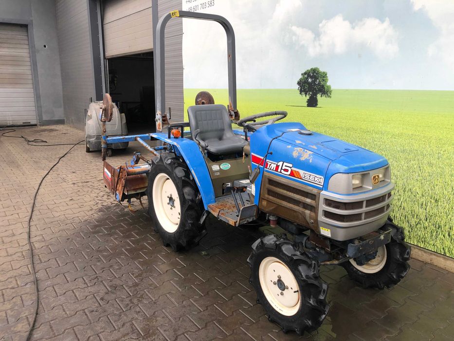 Traktorek Iseki TM15 z glebogryzarką 15KM 4x4 Wisznia Mała • OLX.pl
