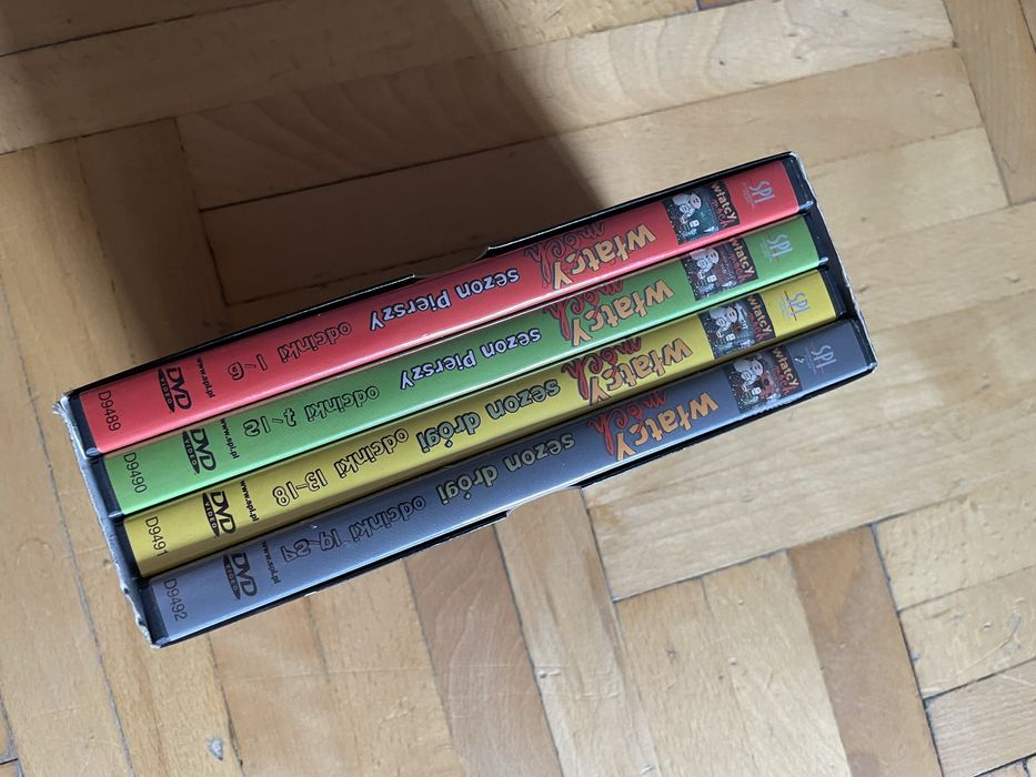 Dvd włatcy móch 4 dvd stan bdb Warszawa Mokotów • OLX.pl