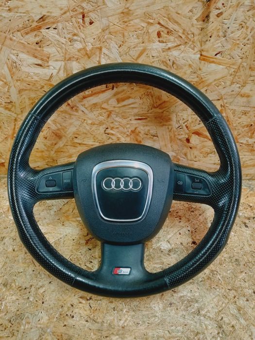 Audi A3 8P A4 B7 A6 C6 kierownica s-line Air Bag oryginał 3 ramienna Trzebnica • OLX.pl