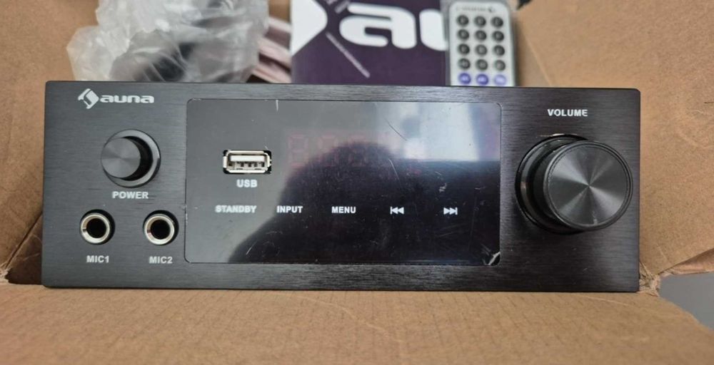 AUNA AMP-2 DG wzmacniacz stereo Hi-Fi 2x50 RMS Libiąż • OLX.pl