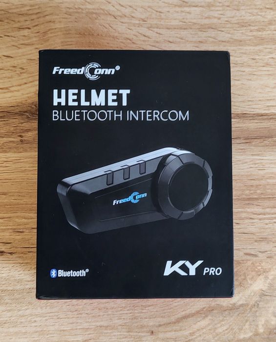 Bluetooth-мотогарнітура для шолома FreedConn KY-Pro, радіо, інтерком: 1 ...
