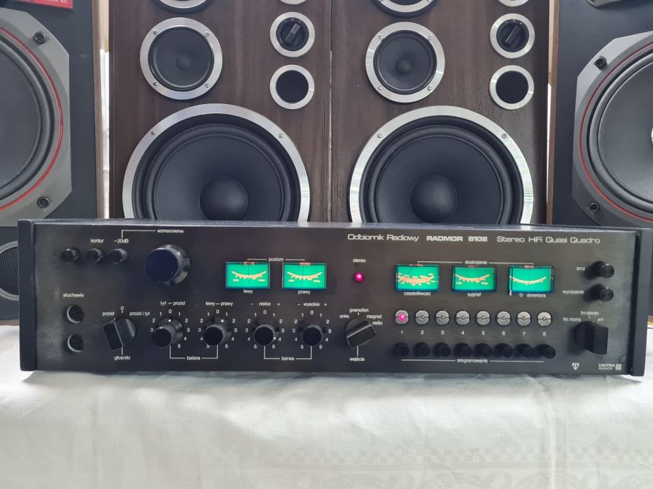 Amplituner Unitra Radmor 5102 Poznań Winogrady • OLX.pl