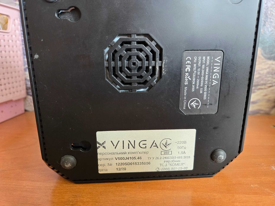 Vinga Mini PC V500 4Gb, 64Gb: 3 300 грн. - Настільні комп'ютери Харків на Olx