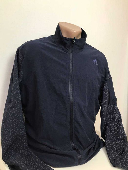 Куртка вітровка Adidas running анурак штурмовка кофта світшот адідас ...