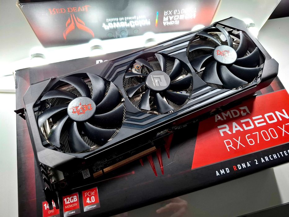 GPU - PowerColor Radeon RX 6700 XT Red Devil OC 12GB GDDR6 + Pudełko ...