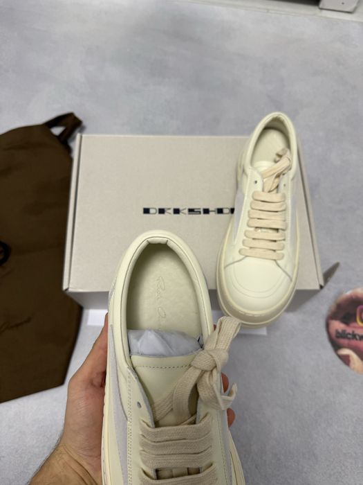 Кеды кроссовки Rick Owens ramones vans не DRKSHDW white 41 42 43: 5 600 ...