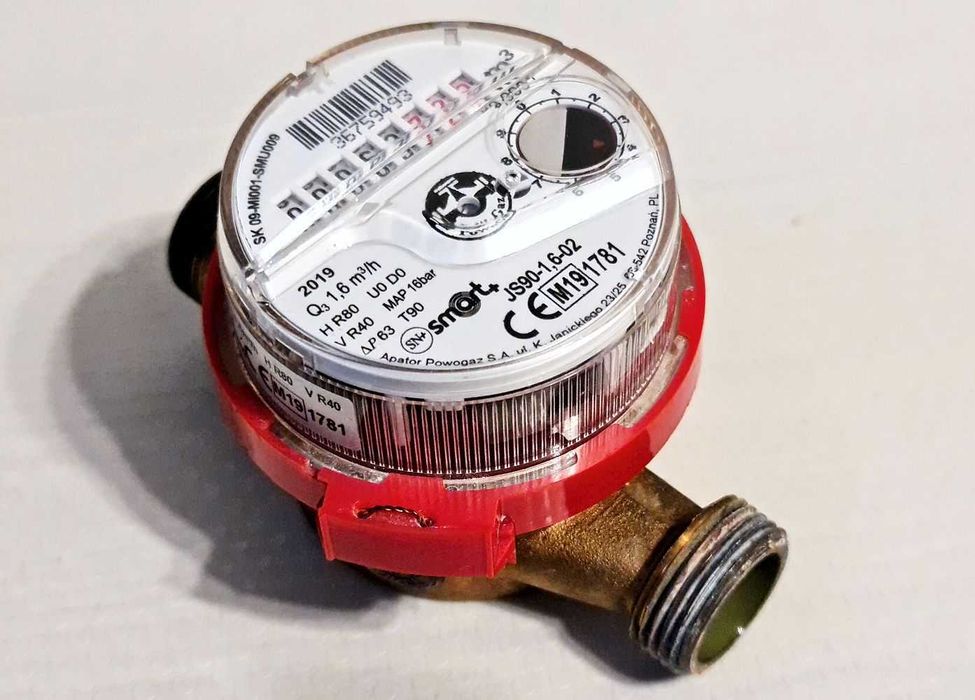 Wodomierz wody ciepłej Apator Powogaz S.A. – nr 1 Łódź Widzew • OLX.pl