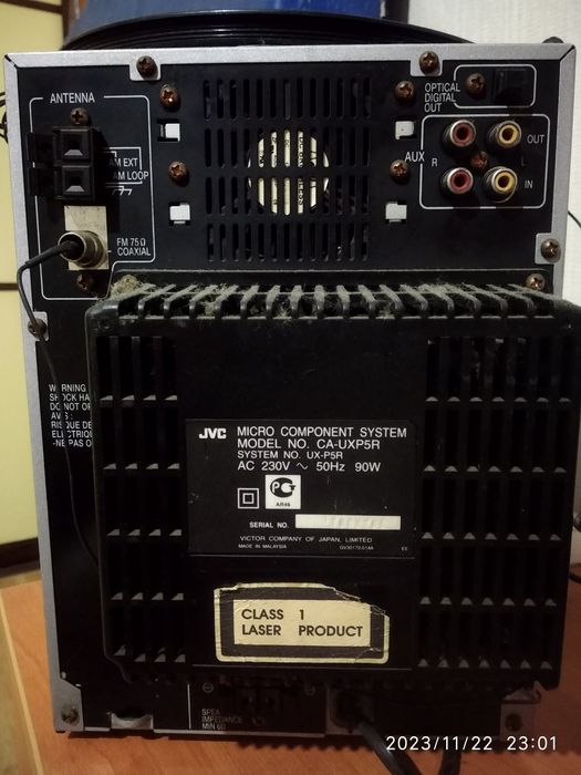 Музичний центр JVC CA-UXP5R: 1 200 грн. - Музичні центри Київ на Olx