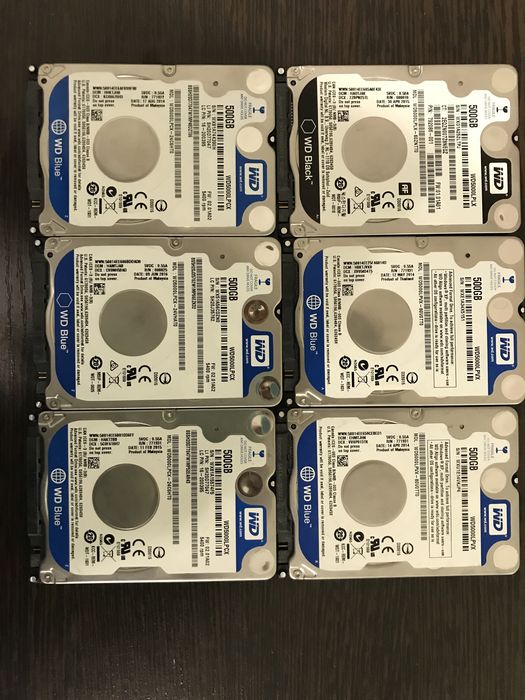 Жорсткий диск 2,5" 500Gb HDD 2.5" 500GB до ноутбука: 250 грн ...