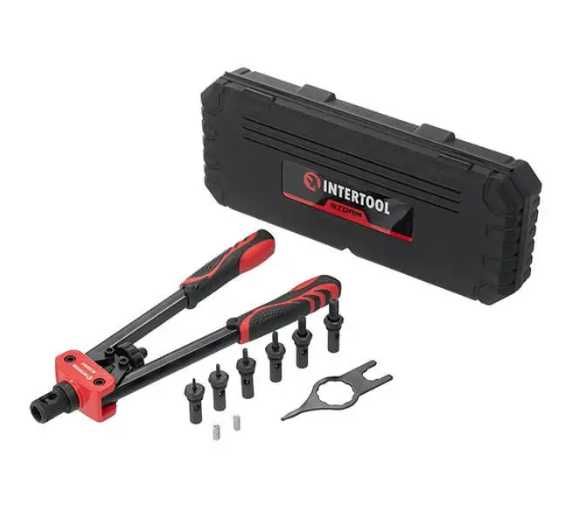 Пистолет заклепочный для резьбовых заклепок 360 мм INTERTOOL RT-0020: 849 грн. - Ручний ...