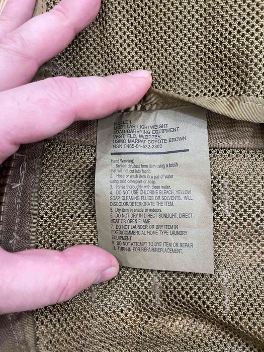 Новая разгрузка USMC FLC MOLLE II USGI Vest + подсумки, Coyote.: 14 000 ...