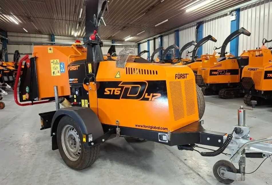 RĘBAK Chipper Rozdrabniacz Forst ST6D42 Maszyna leśna Dotacja od 1% ...