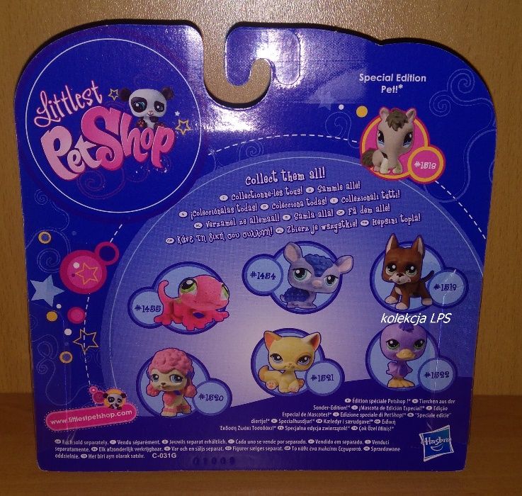 LPS ZESTAW dog #1519 UNIKAT Littlest Pet Shop oryginalny NOWY oryginał ...