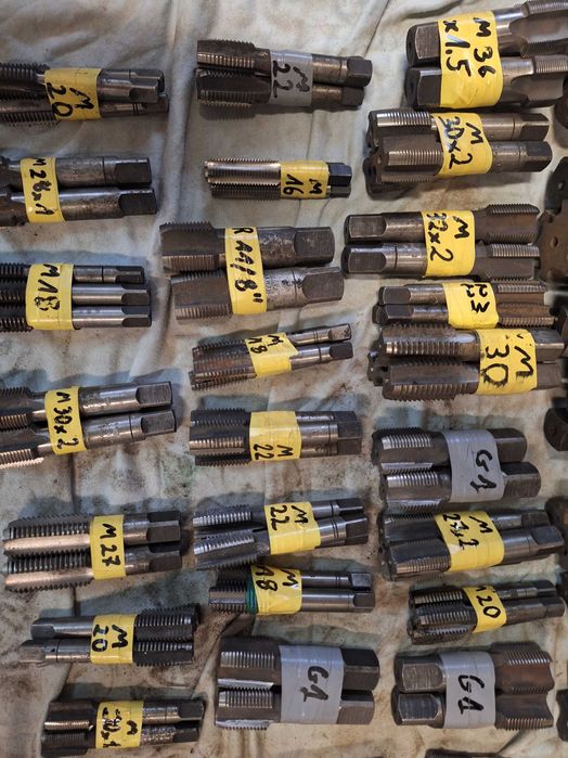 Gwintowniki używane M32x2 - M12x1,5 Radlin • OLX.pl