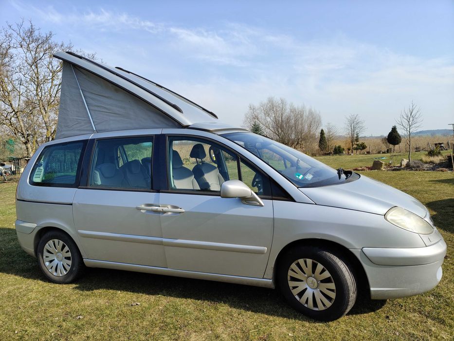Citroen c8 2.2 benzyna kamper, camper Myślibórz • OLX.pl
