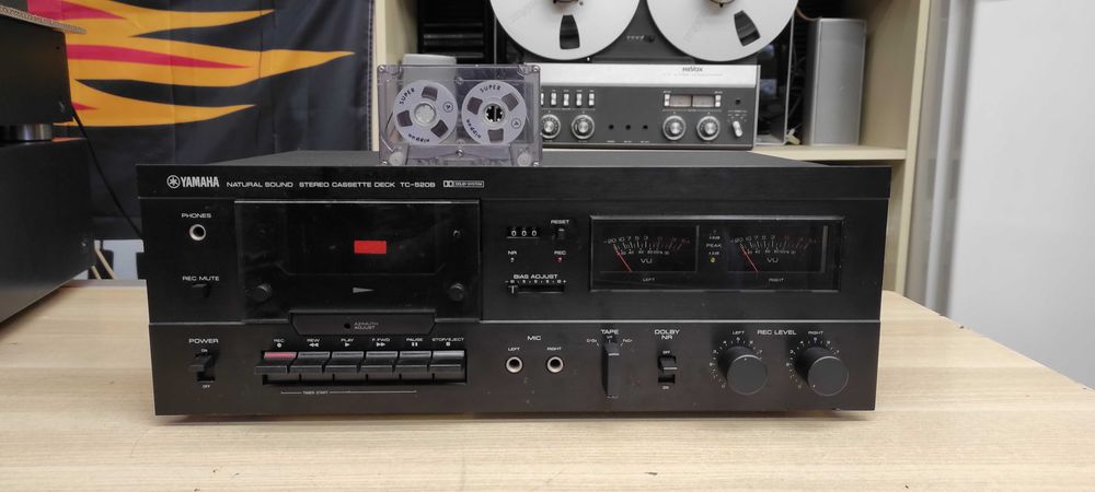 Касетна дека-Yamaha TC-520B (Рв. ): 3 400 грн. - Магнітоли Луцьк на Olx
