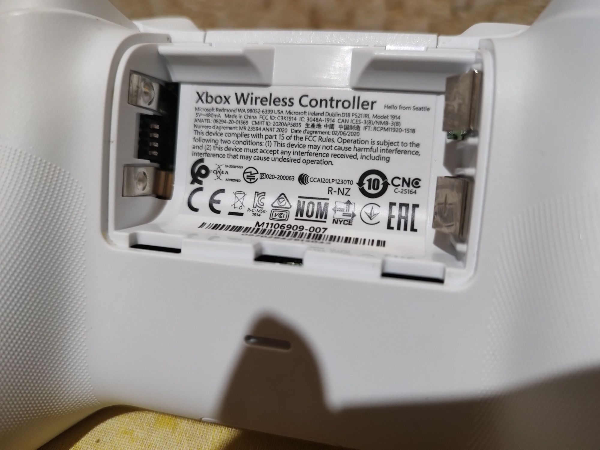 Джойстик xbox wireless controller геймпад xbox series 1914 rev4 для пк ...