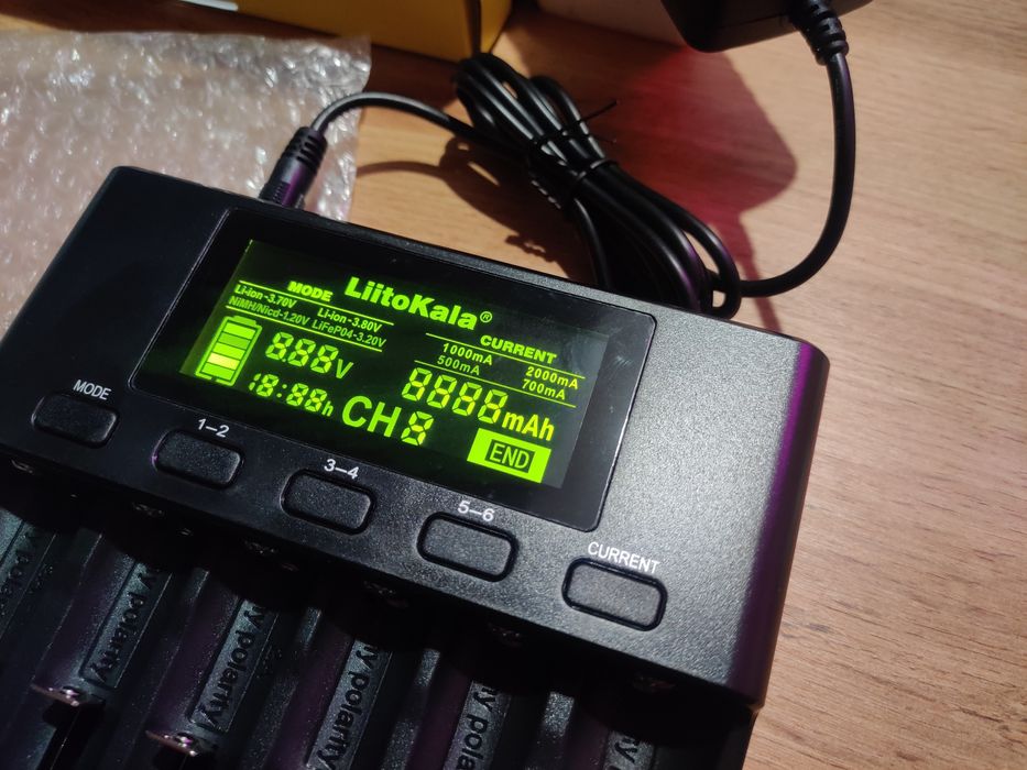 Зарядний пристрій LiitoKala Lii-S6: 999 грн. - Аксесуари й комплектуючі Полтава на Olx