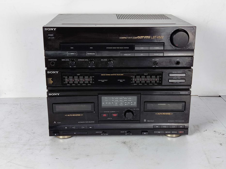 Wieża Sony LBT v502 wzmacniacz korektor tuner surround 6ohm Warszawa ...