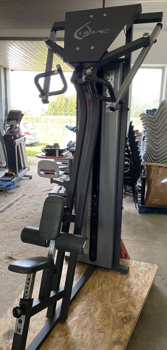 Precor USA Lat Pulldown c Curve dual maszyna na plecy grzbiet Zamość ...