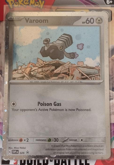 Pokemon tcg: Varoom SVP 026 Chrzanów • OLX.pl