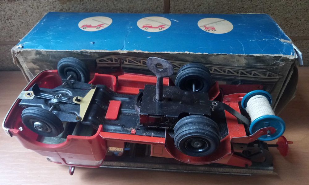 Игрушка ссср пожарная автолестница csepel d700 гдр 60-е: 9 200 грн ...