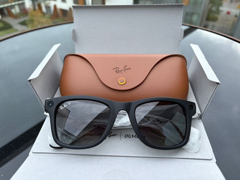 Gen 2 Ray Ban Meta RW4012 Wayfarer szare Kraków Stare Miasto • OLX.pl