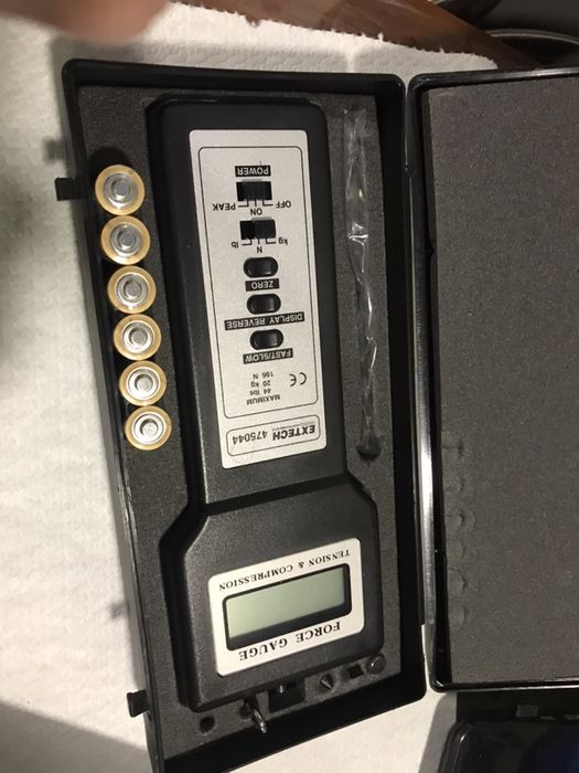 Динамометр цифровой высокой мощности измеритель силы EXTRECH 475044: 5 ...