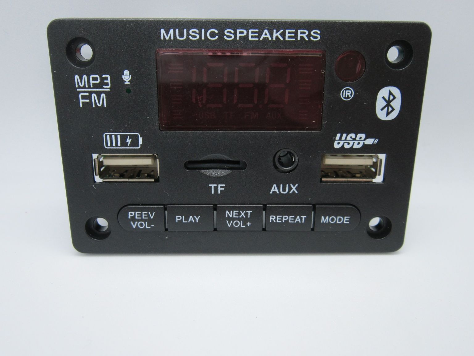 МР3 декодер FM Bluetooth USB TF AUX модуль с усилителем пультом: 263 ...