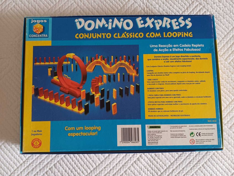 Domino Express – Jogo de Tabuleiro de Ação & Criatividade Parque das ...