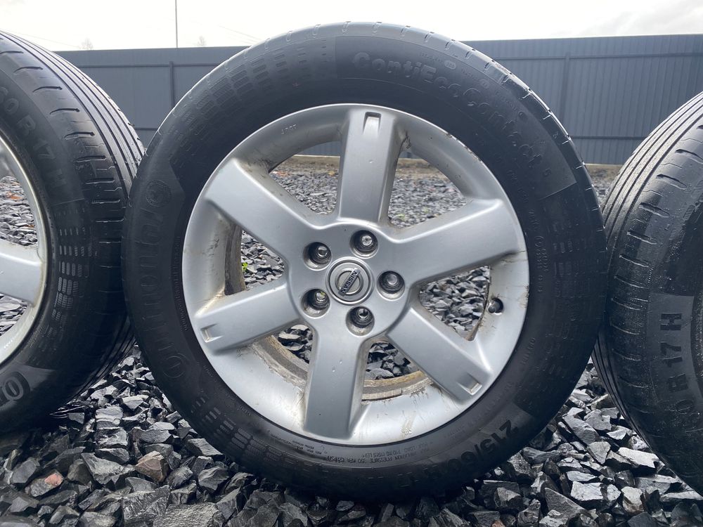 Диски колеса титани Ніссан Кашкай R17 5*114.3 Nissan Qashqai j10: 125 ...